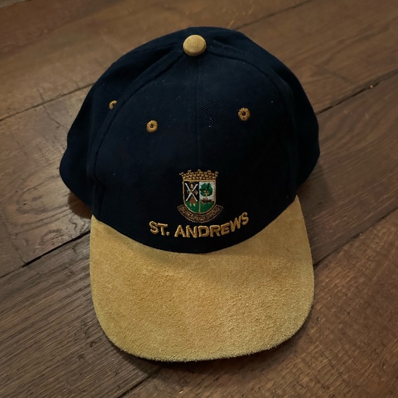 Accessories | The Old Course At St Andrews Golf Links Navy Adjustable ...